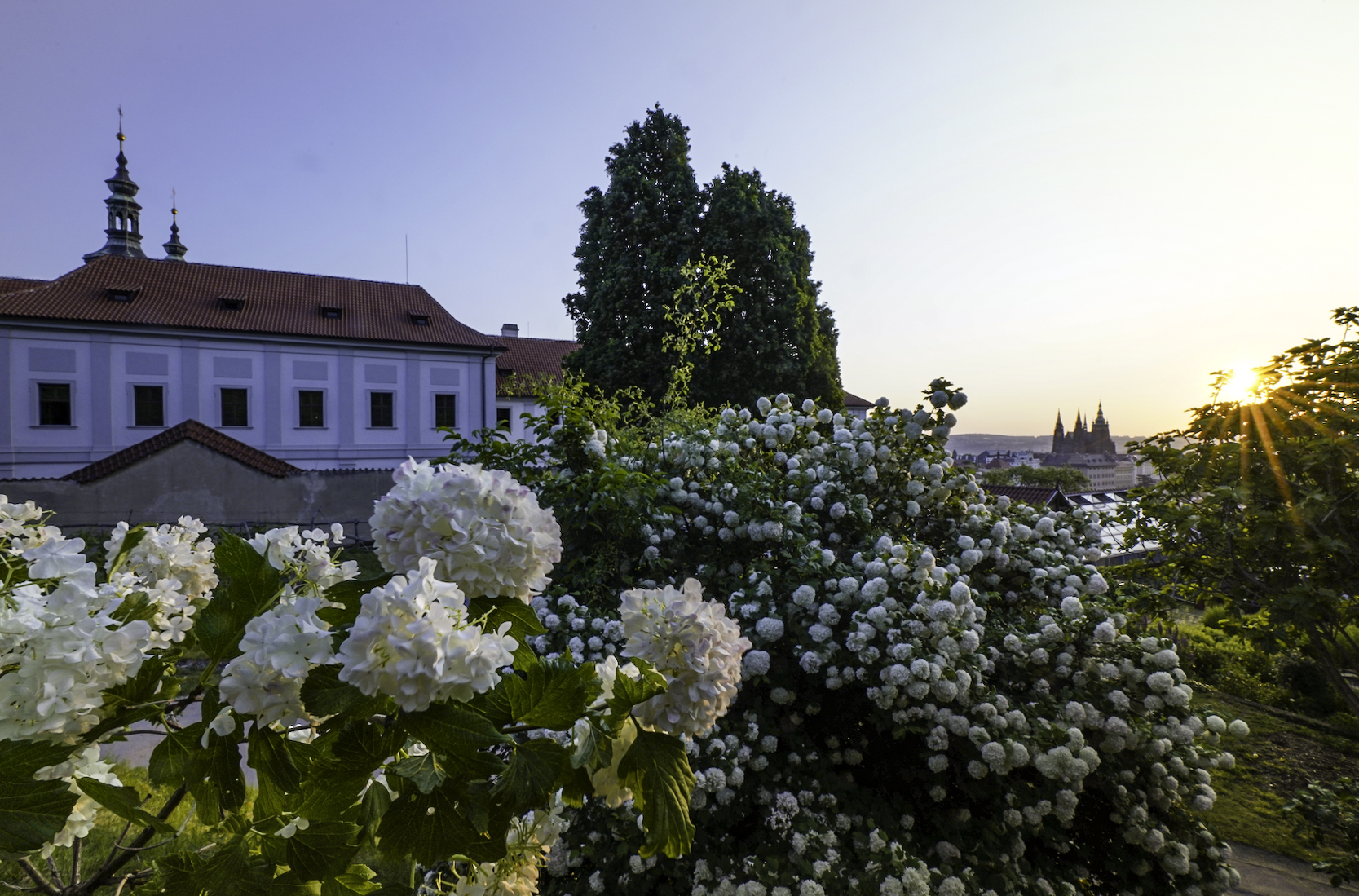 Strahov Gardens - Royal Canonry of Premonstratensians Prague